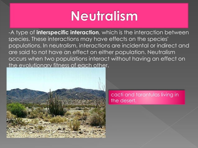 Mutualism and Neutralism | PPTX
