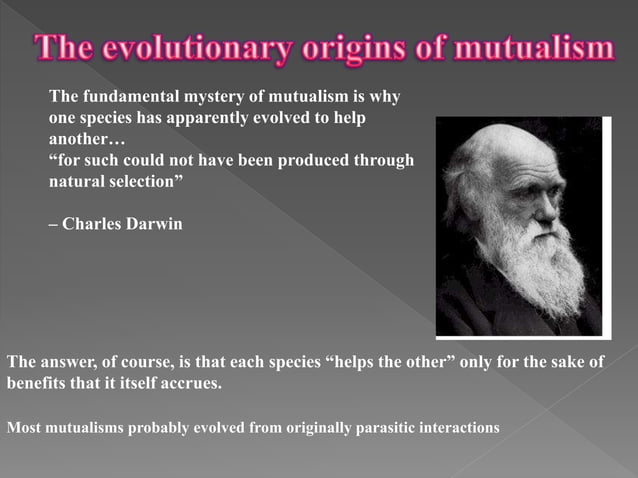 Mutualism and Neutralism | PPTX