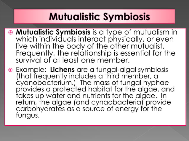 Mutualism and Neutralism | PPTX