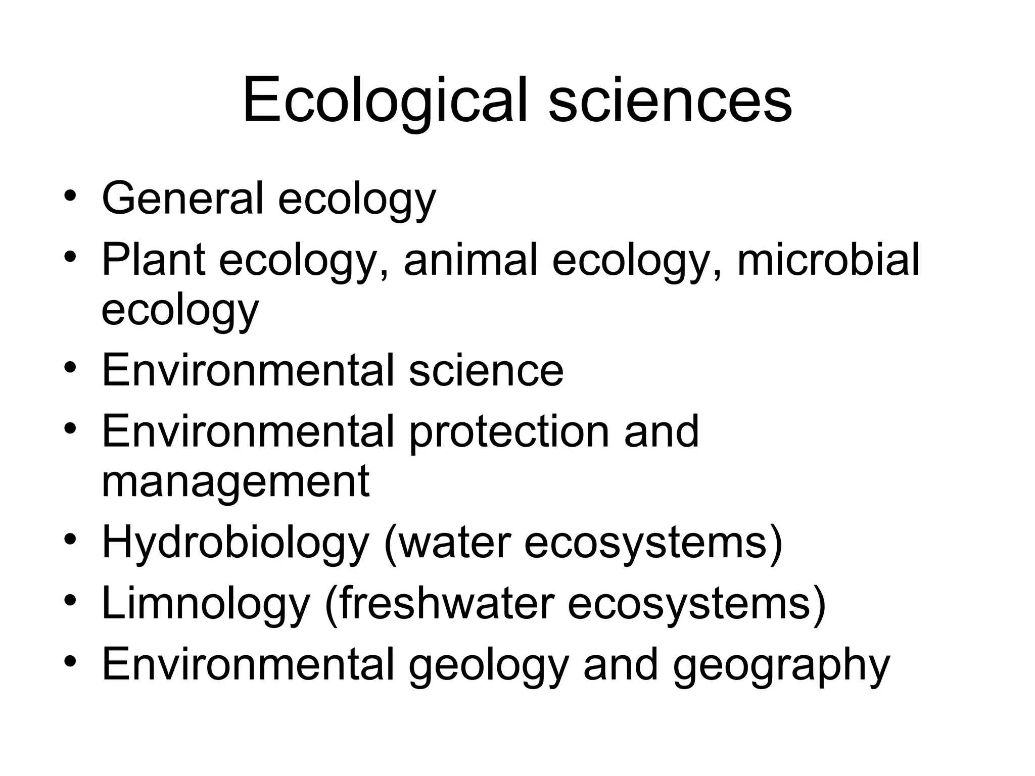 Ecology1 Complete | PPT
