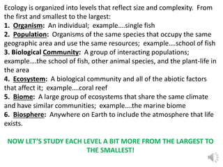 Ecology 2020 voiceover | PPTX