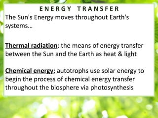 Ecology 2: Energy & Biodiversity NOTES | PPT