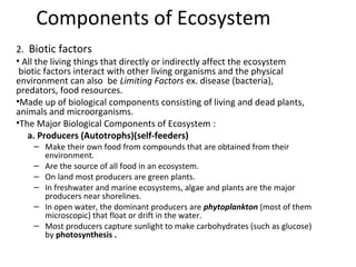 Ecology and ecosystem | PPT