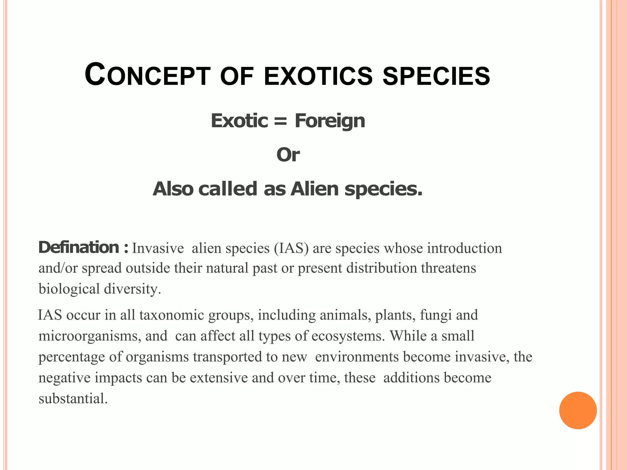 Biological Invasion - Ecology | PPTX