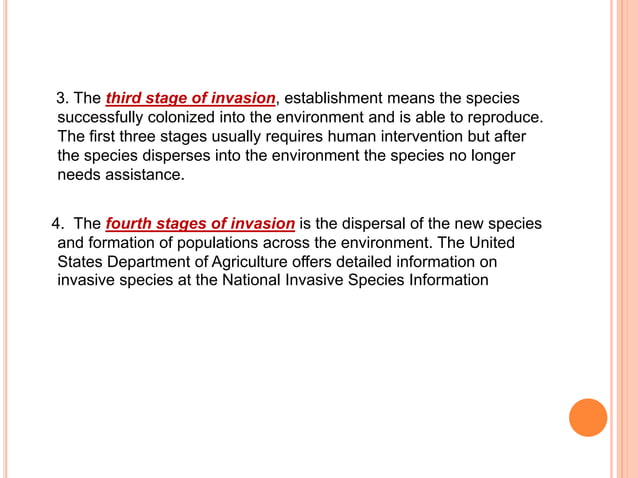 Biological Invasion - Ecology | PPTX