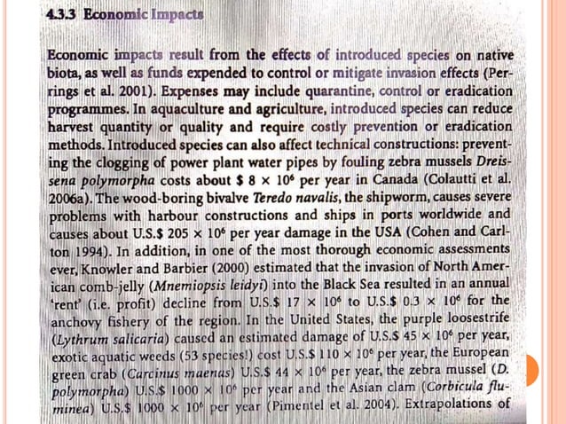 Biological Invasion - Ecology | PPTX