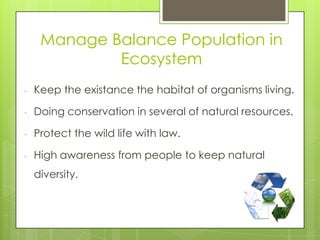 Ecology and environment | PPTX