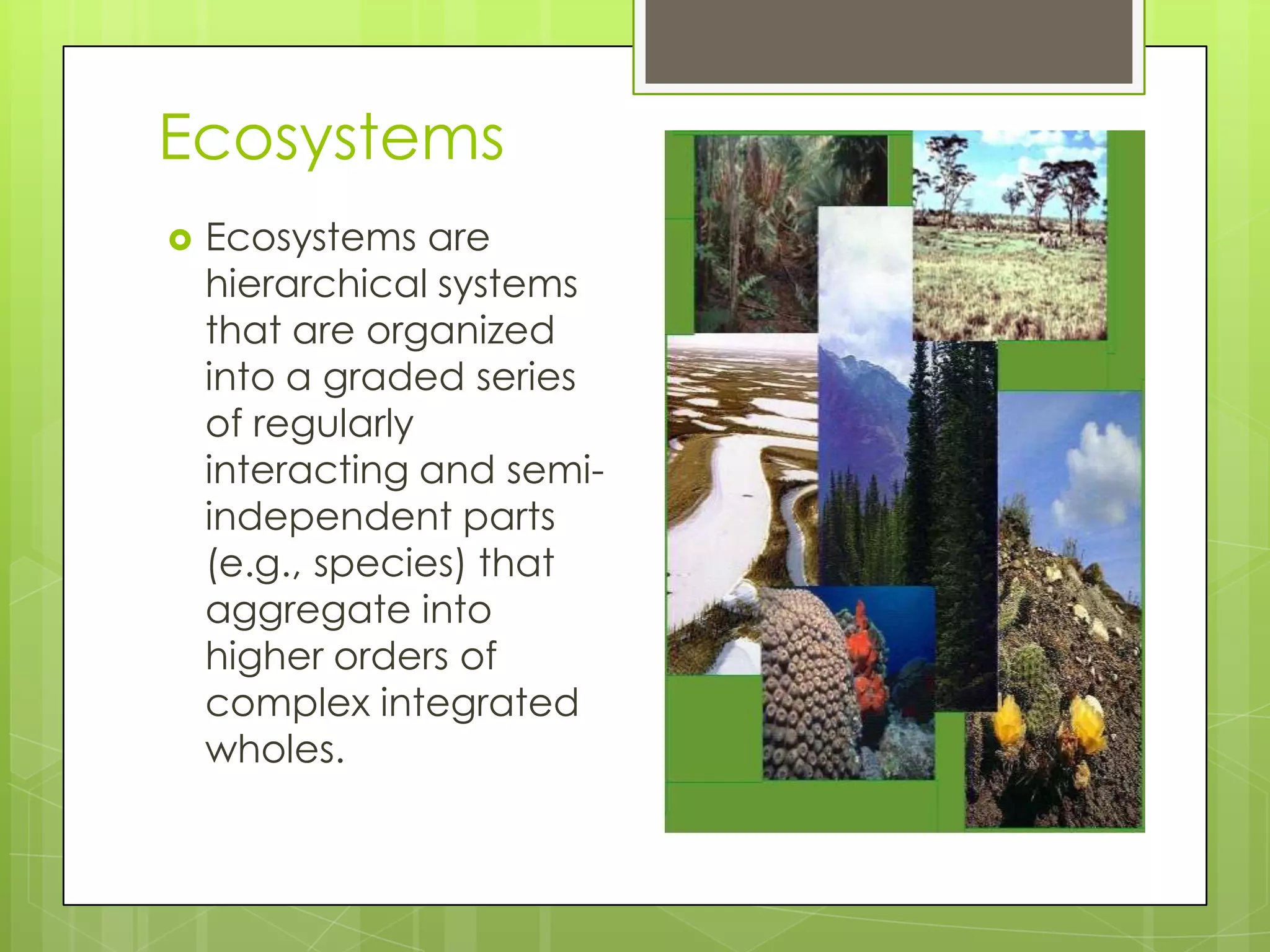 Ecology and human ecology | PPTX