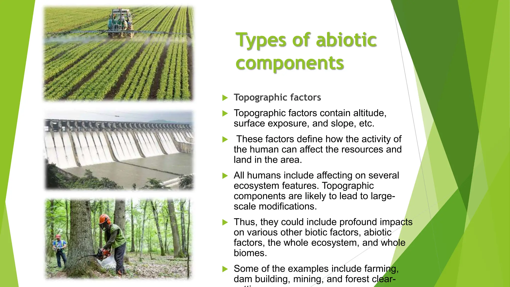Ecology and types of ecosystem, factors and energy flowpptx | PPTX