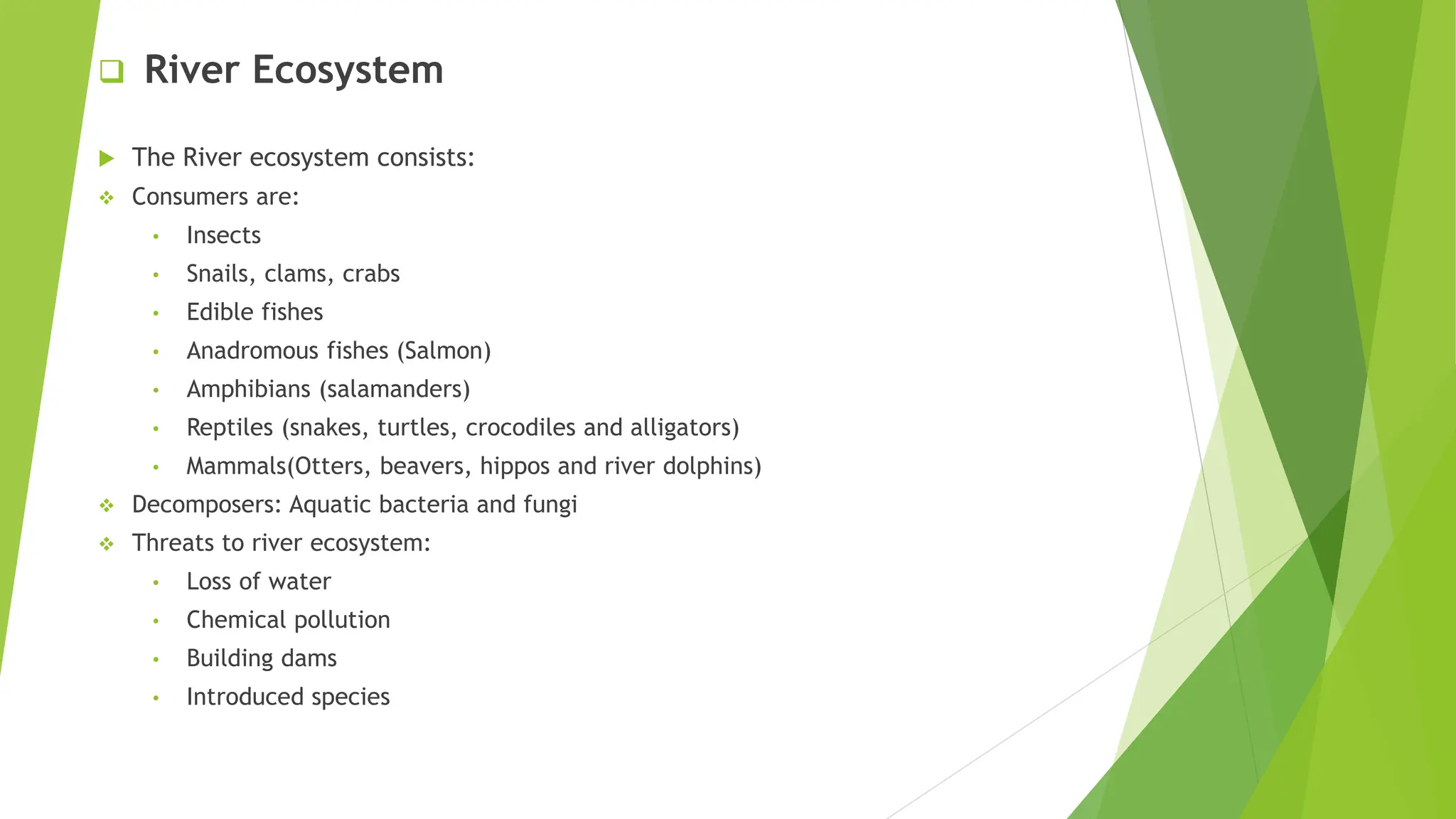Ecology and types of ecosystem, factors and energy flowpptx | PPT