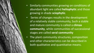 Concept of community and sampling methods | PPTX