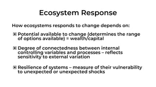Ecology & conservation powerpoint | PPTX