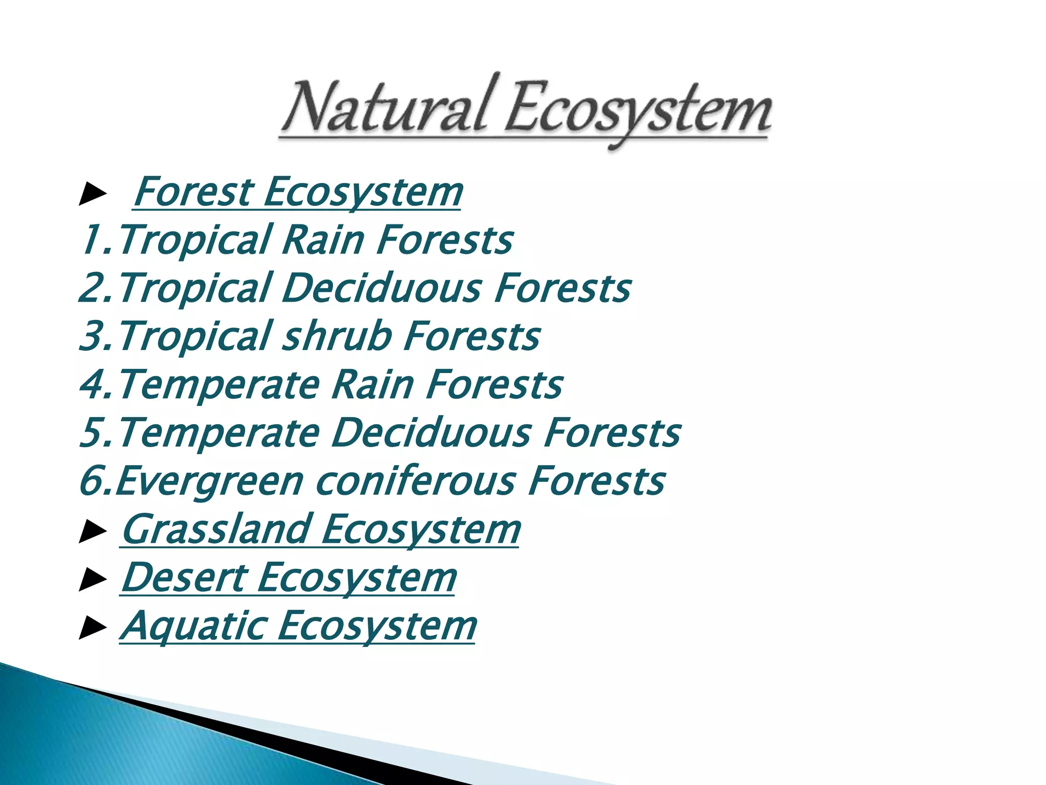 Ecology & Ecosystem | PPTX