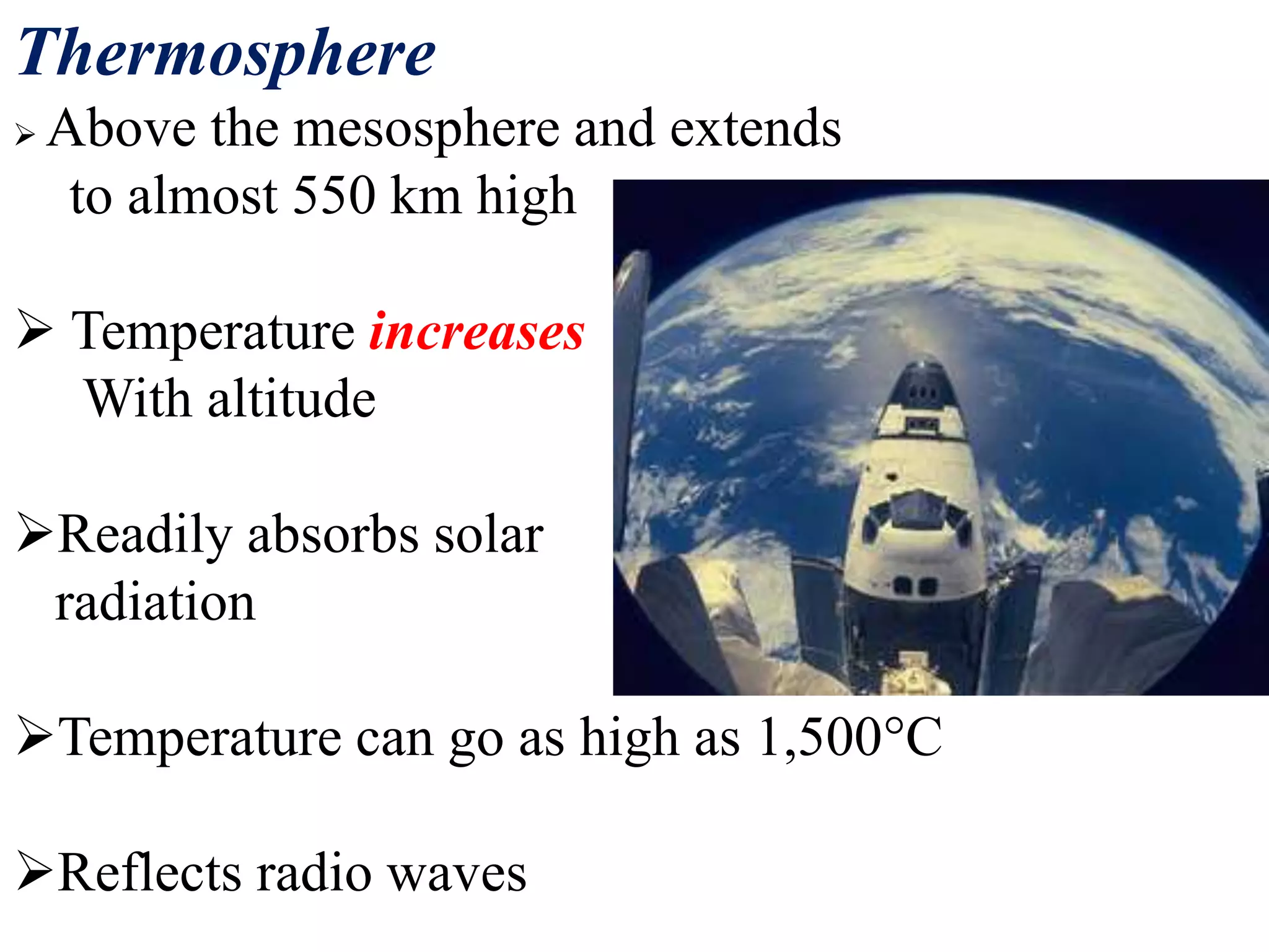 atmosphere and its layers | PPTX