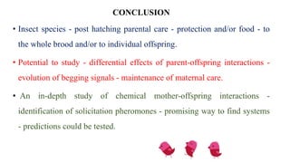 Parent offspring conflicts and sibling rivalry in insects | PPTX ...