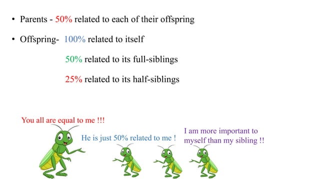 Parent offspring conflicts and sibling rivalry in insects | PPTX ...