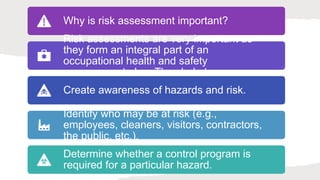 Risk assessment & management | PPTX