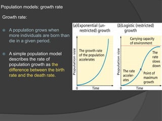 Ecology how population grow | PPTX