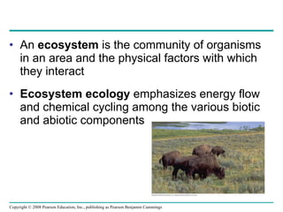 Honors -Ecology introduction 1011 | PPT