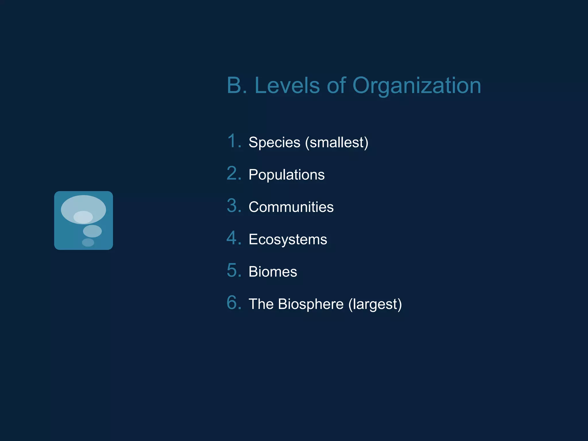Ecology Levels of Organization | PPTX