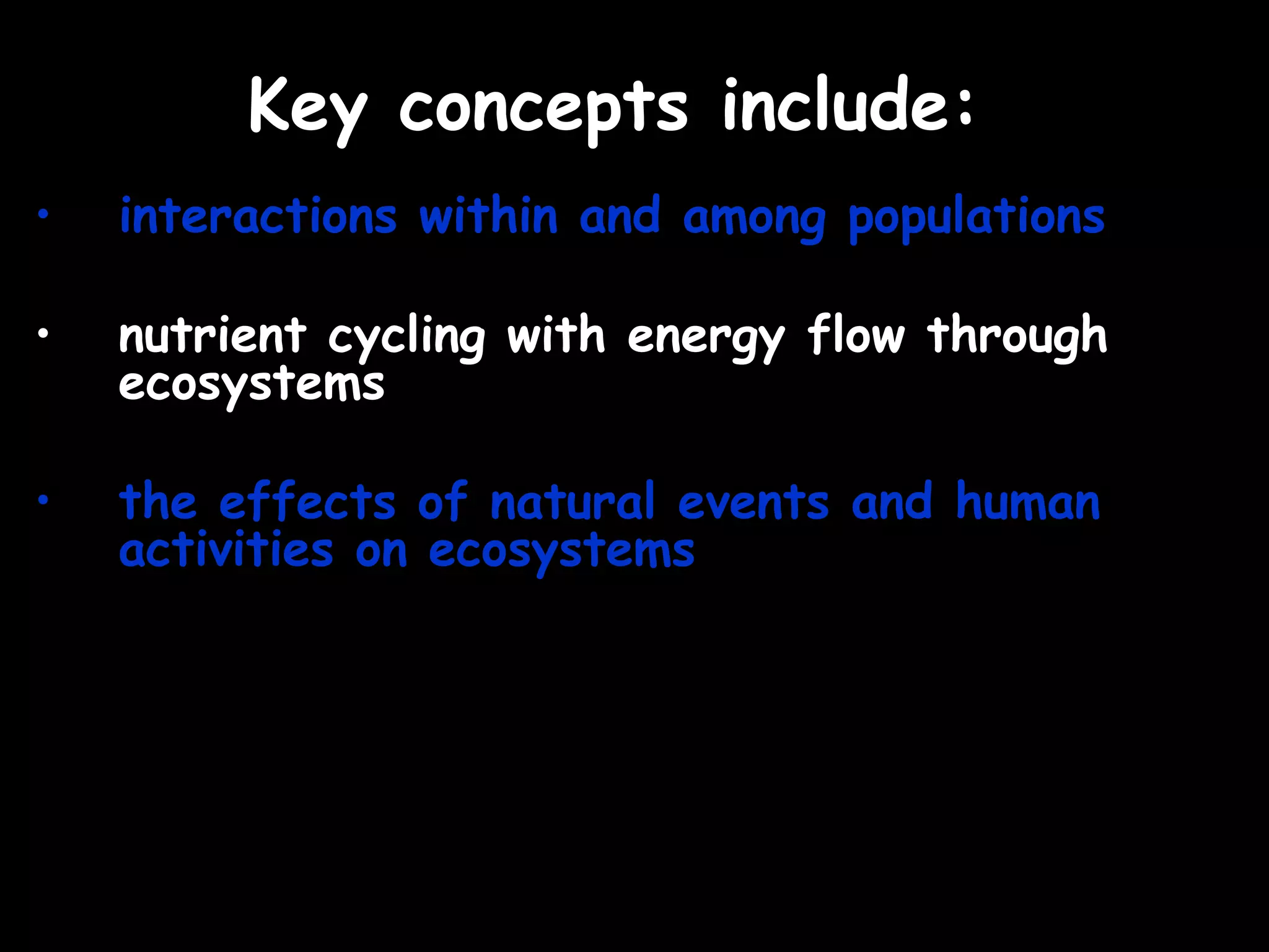 Ecology notes ppt | PPT