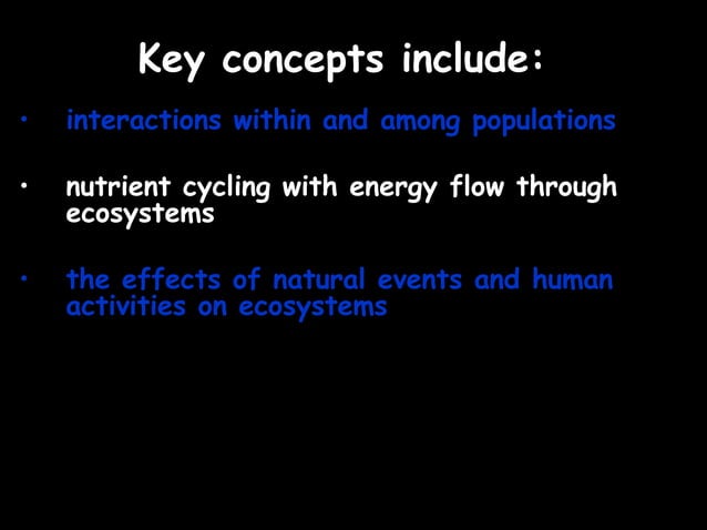 Ecology notes ppt | PPT
