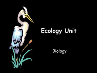 Ecology notes ppt | PPT