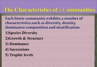 Ecology of community | PDF