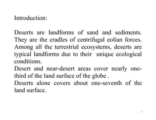 Ecology of deserts | PDF
