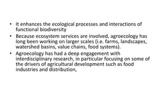 Ecology of food production | PPTX