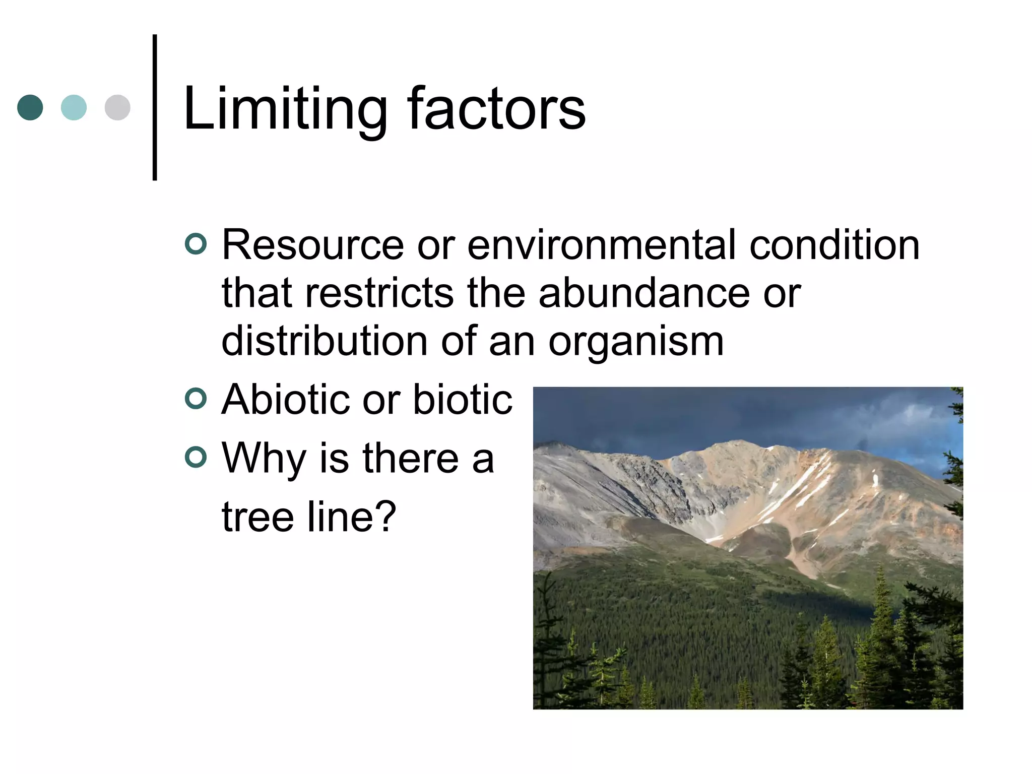 Ecology of populations | PPT