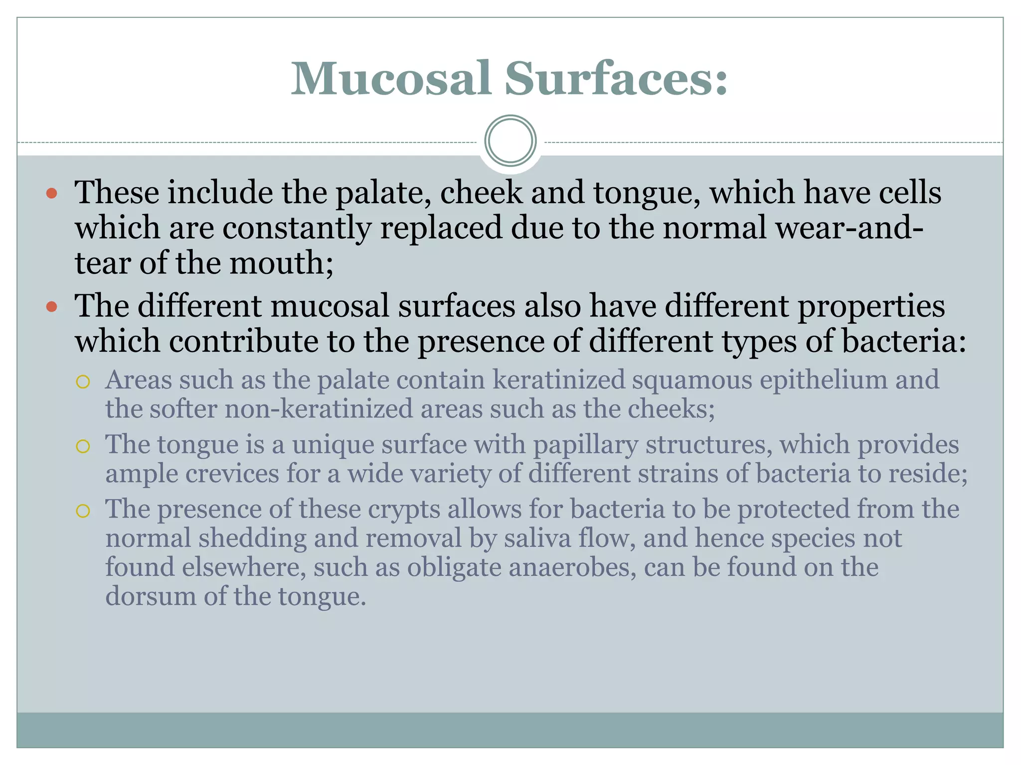 Ecology of the oral cavity.pptx