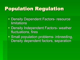 Ecology Population | PPT