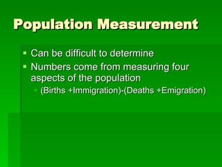 Ecology Population | PPT