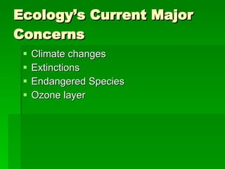 Ecology Population | PPT