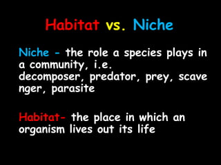 Ecologypowerpoint | PPTX | Geography | Science