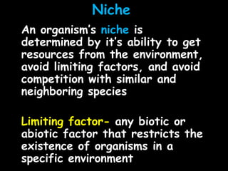 Ecologypowerpoint | PPTX | Geography | Science