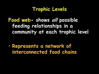 Ecologypowerpoint | PPTX | Geography | Science