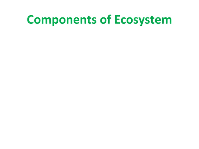 Ecology powerpoint | PPT