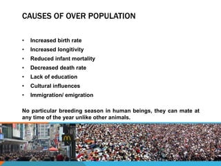 Excess growth of population | PPT