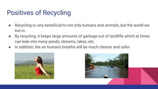 Ecology recycling project | PDF