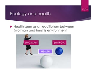 Ecology of health, Right to health & health and development | PPTX