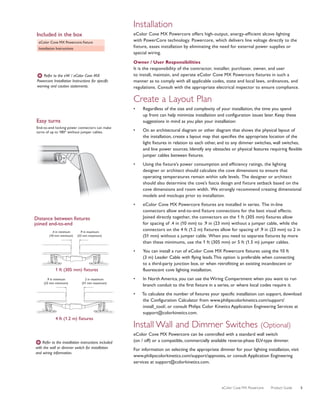 Philiips eColor Cove MX Powercore Product Guide | PDF