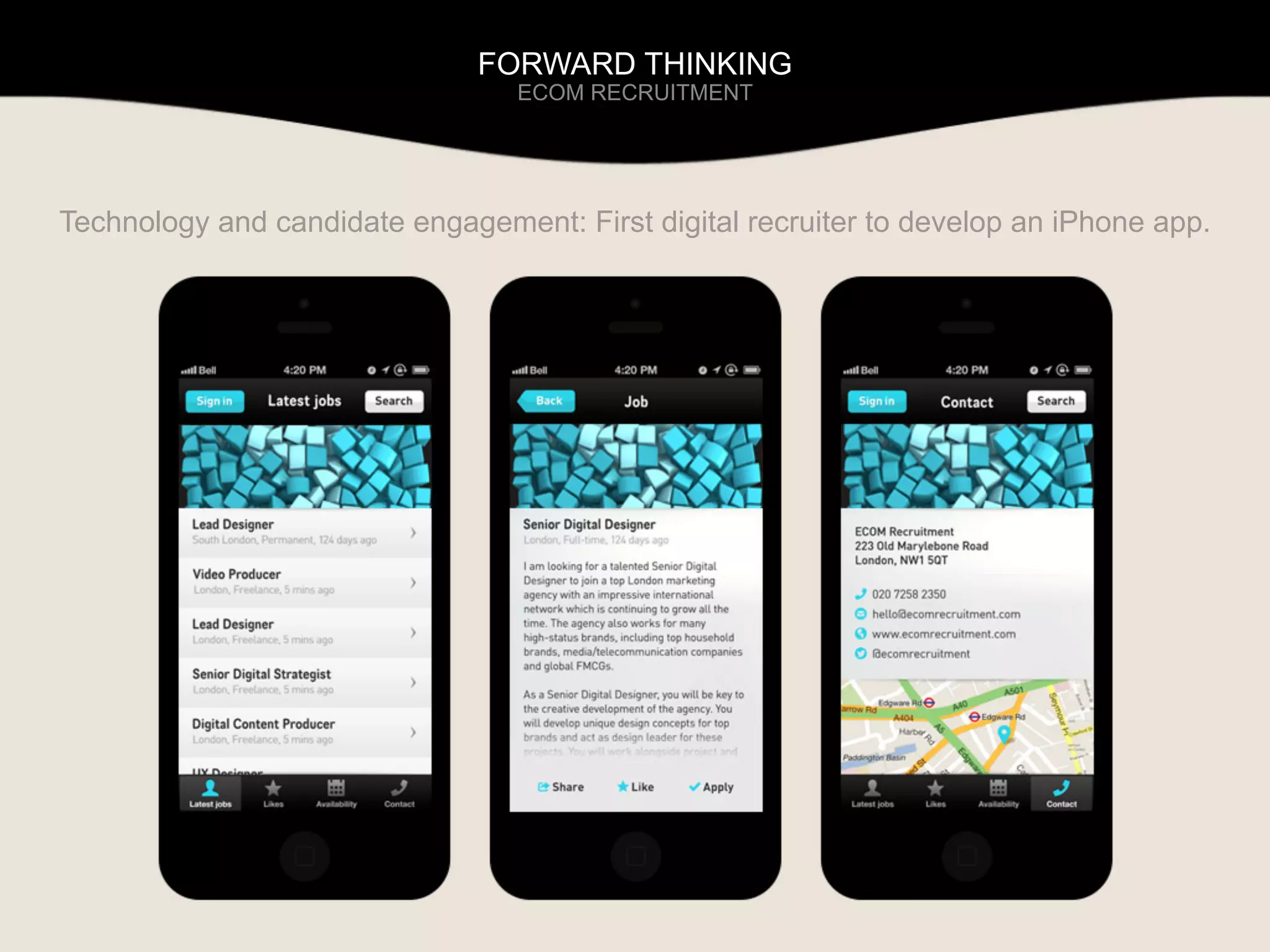 ECOM Recruitment Credentials Deck | PPT