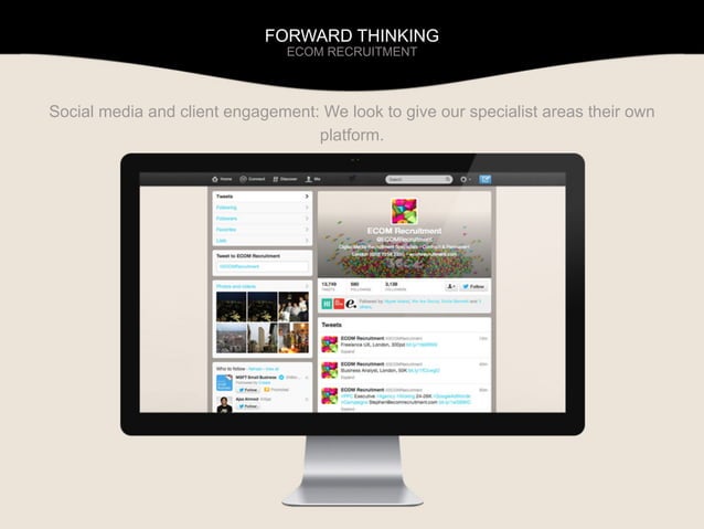 ECOM Recruitment Credentials Deck | PPT