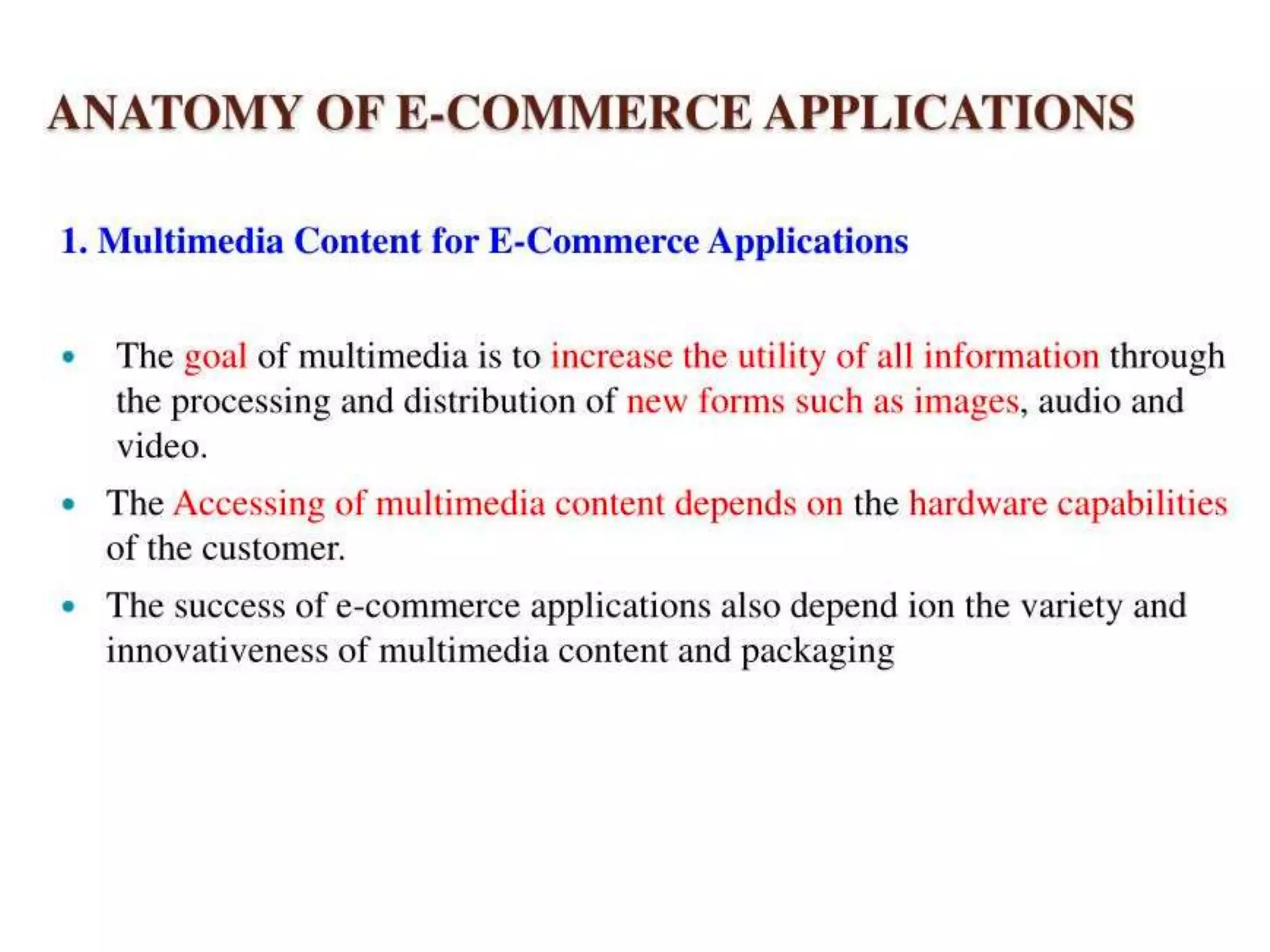 Anatomy of Ecommerce framework | PPTX