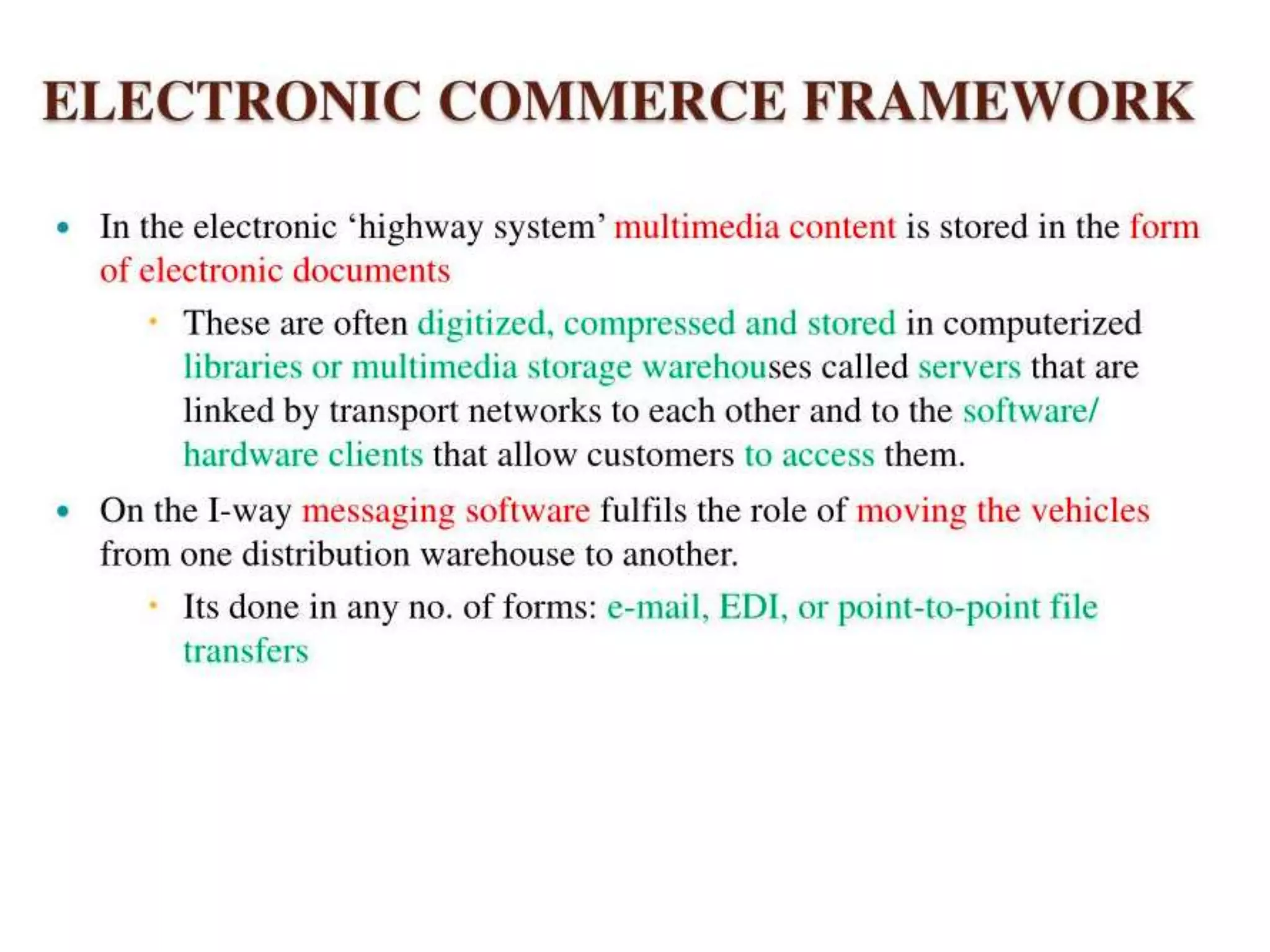 Anatomy of Ecommerce framework | PPTX