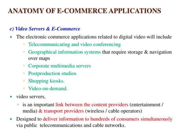 Anatomy of Ecommerce framework | PPTX