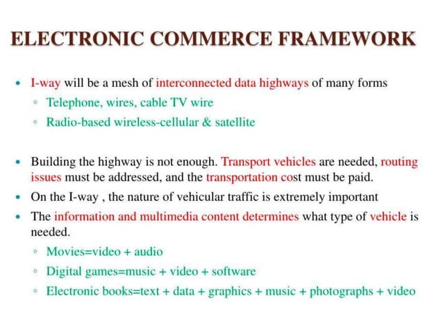 Anatomy of Ecommerce framework | PPTX