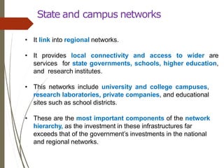 Internet as the network infrastructure | PPTX